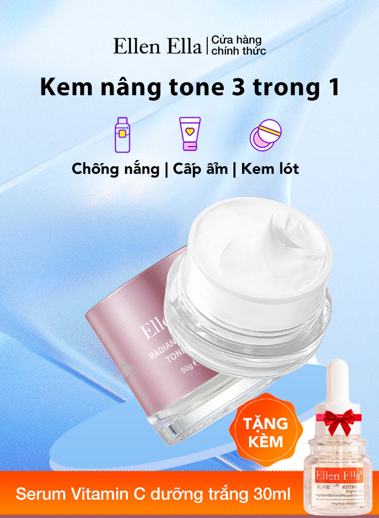 ELLEN ELLA 3-in-1 Tone Up Cream-whitening, sunscreen, and BB cream ...